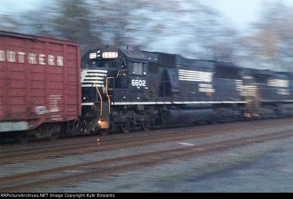 NS SD60 #6602 on 66G